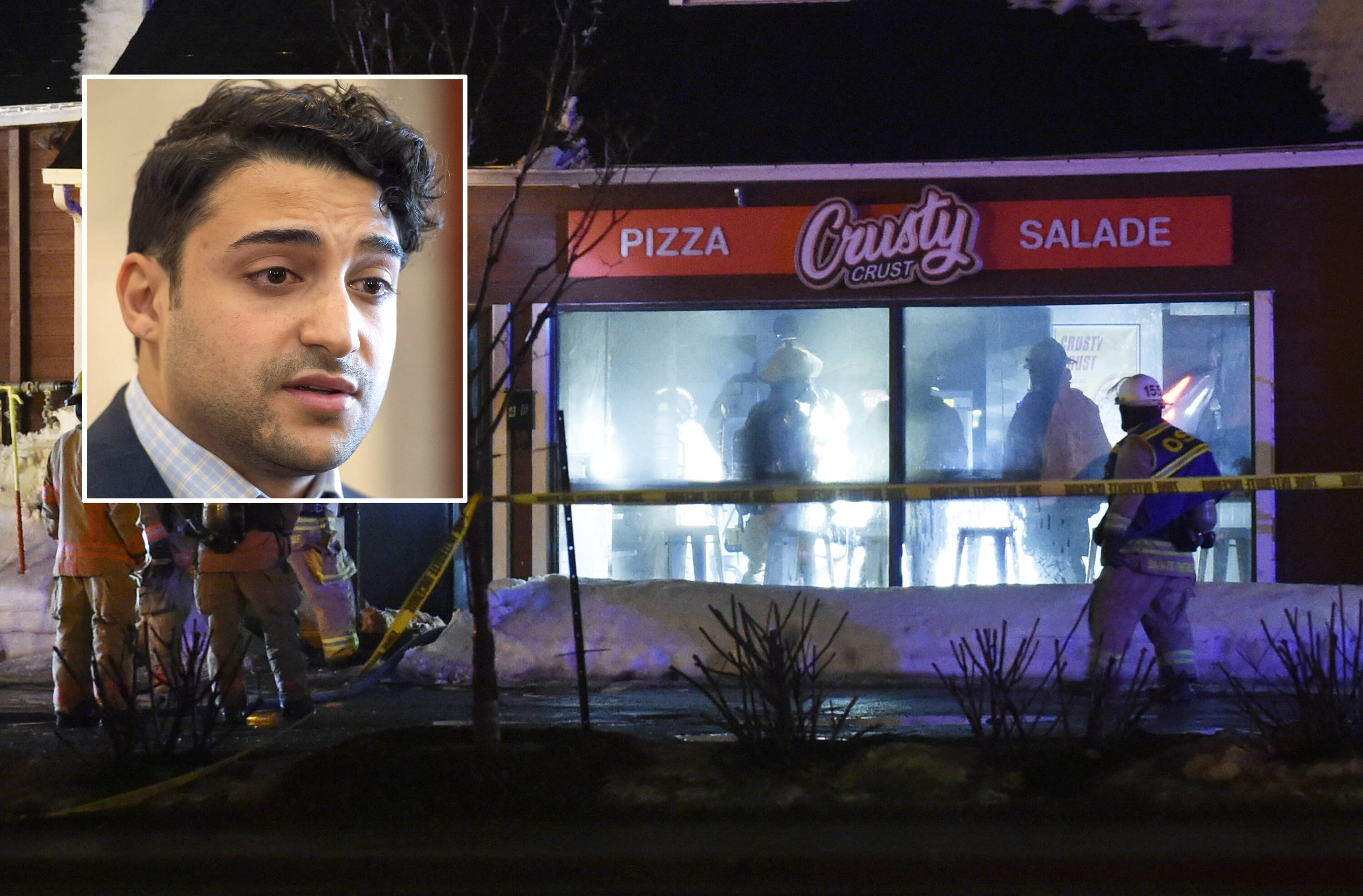 Sa pizzeria incendiée: James William Awad ne croit pas être la cible de ...