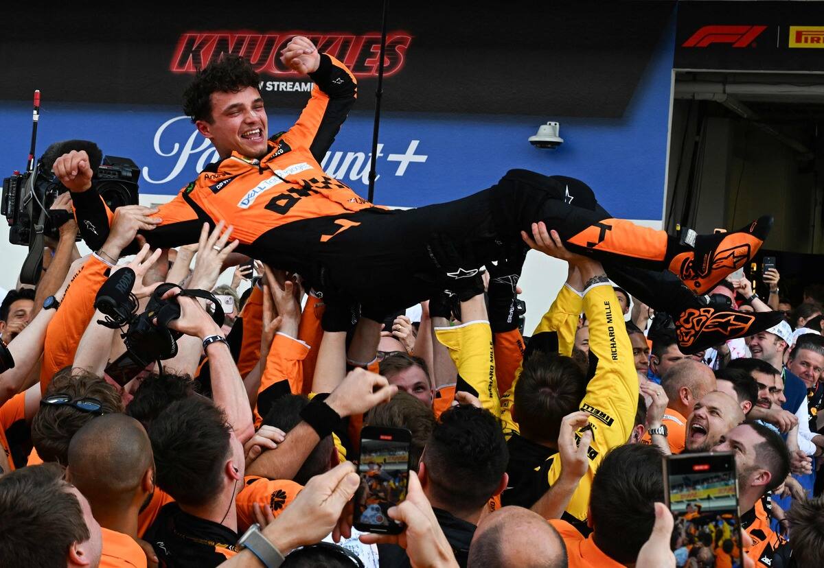 Lando Norris déjoue le maître Max Verstappen au Grand Prix de Miami | JDM