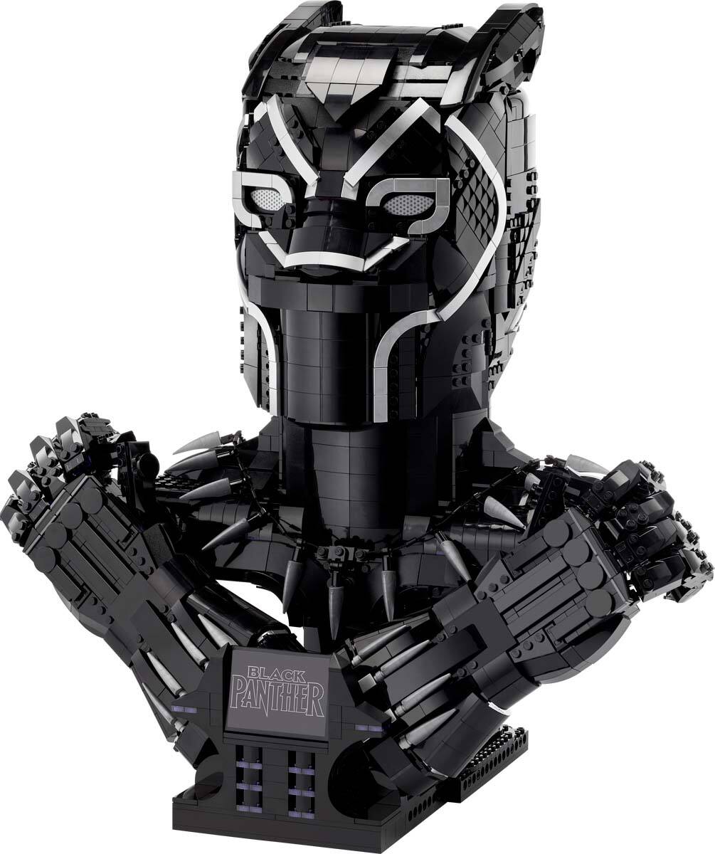 Marvel: LEGO dévoile un buste gigantesque de Black Panther [PHOTOS ...