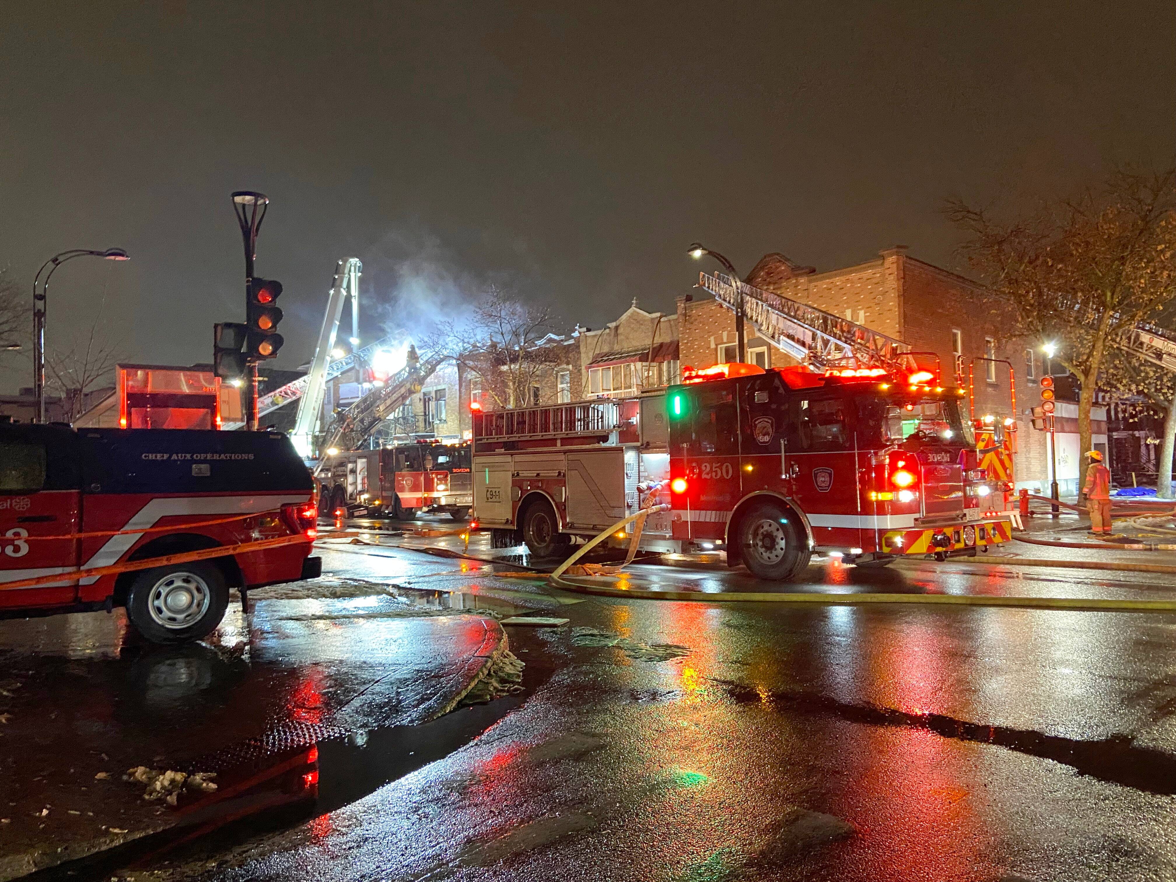 Plusieurs logements endommagés par le feu sur Jarry à Montréal | JDM