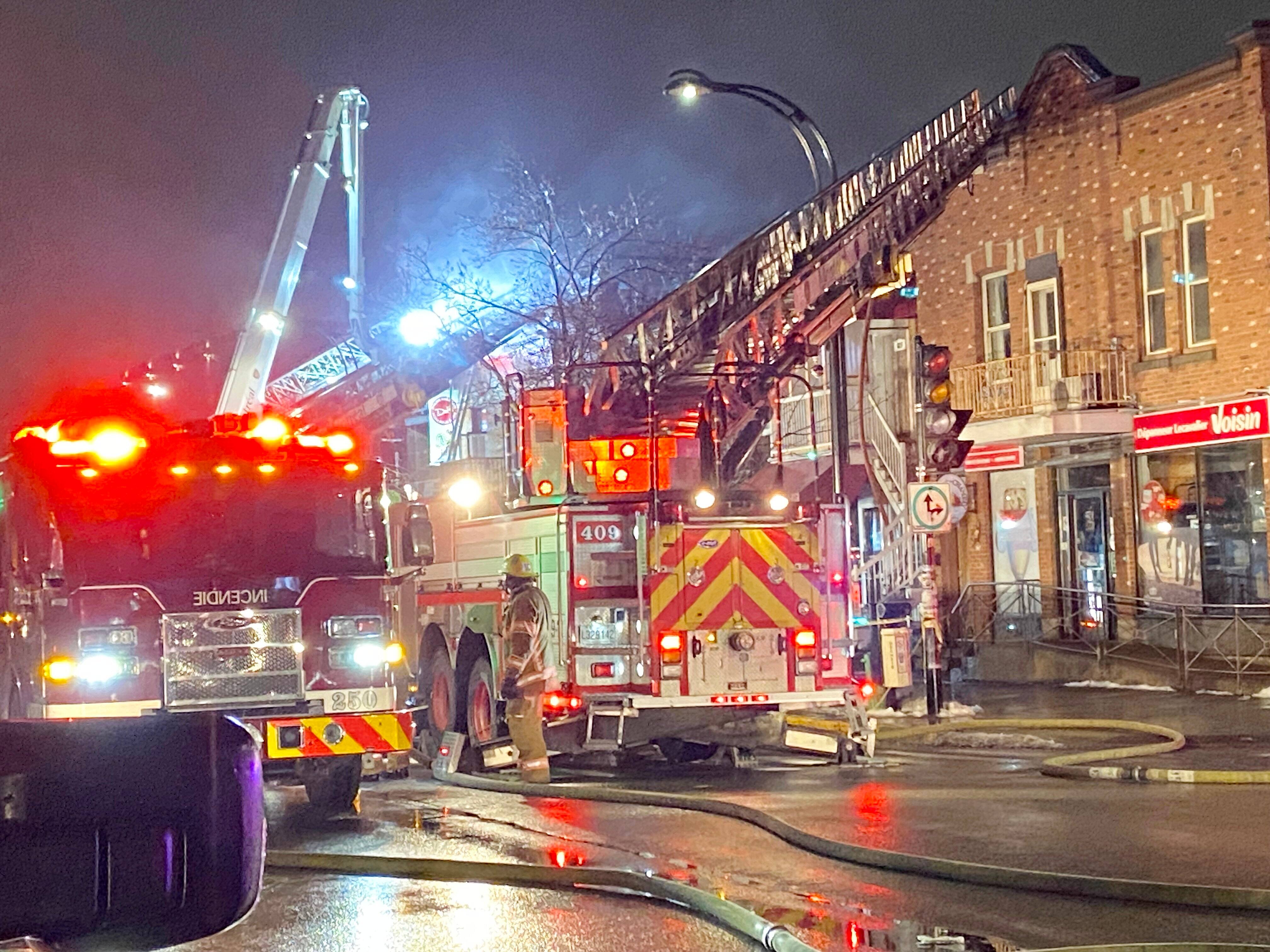 Plusieurs logements endommagés par le feu sur Jarry à Montréal | JDM