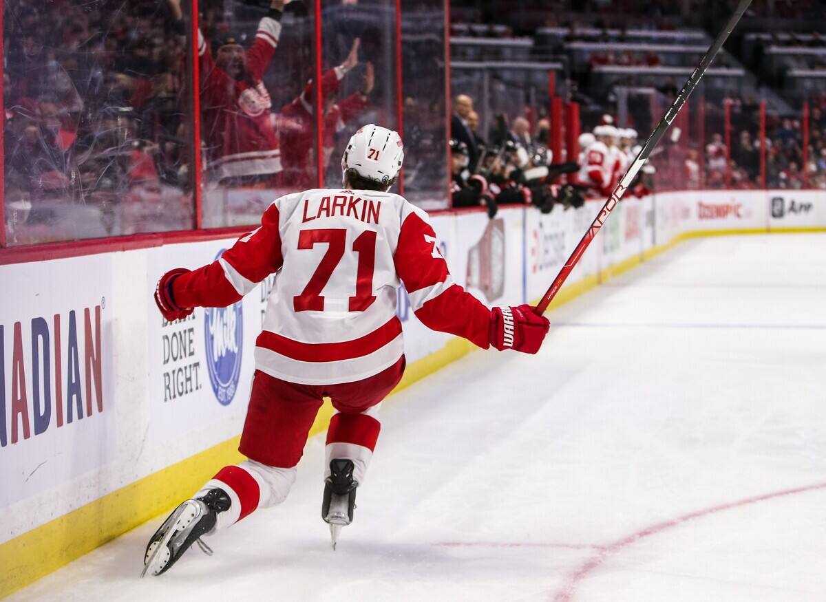 Saison terminée pour Dylan Larkin | Le Journal de Québec