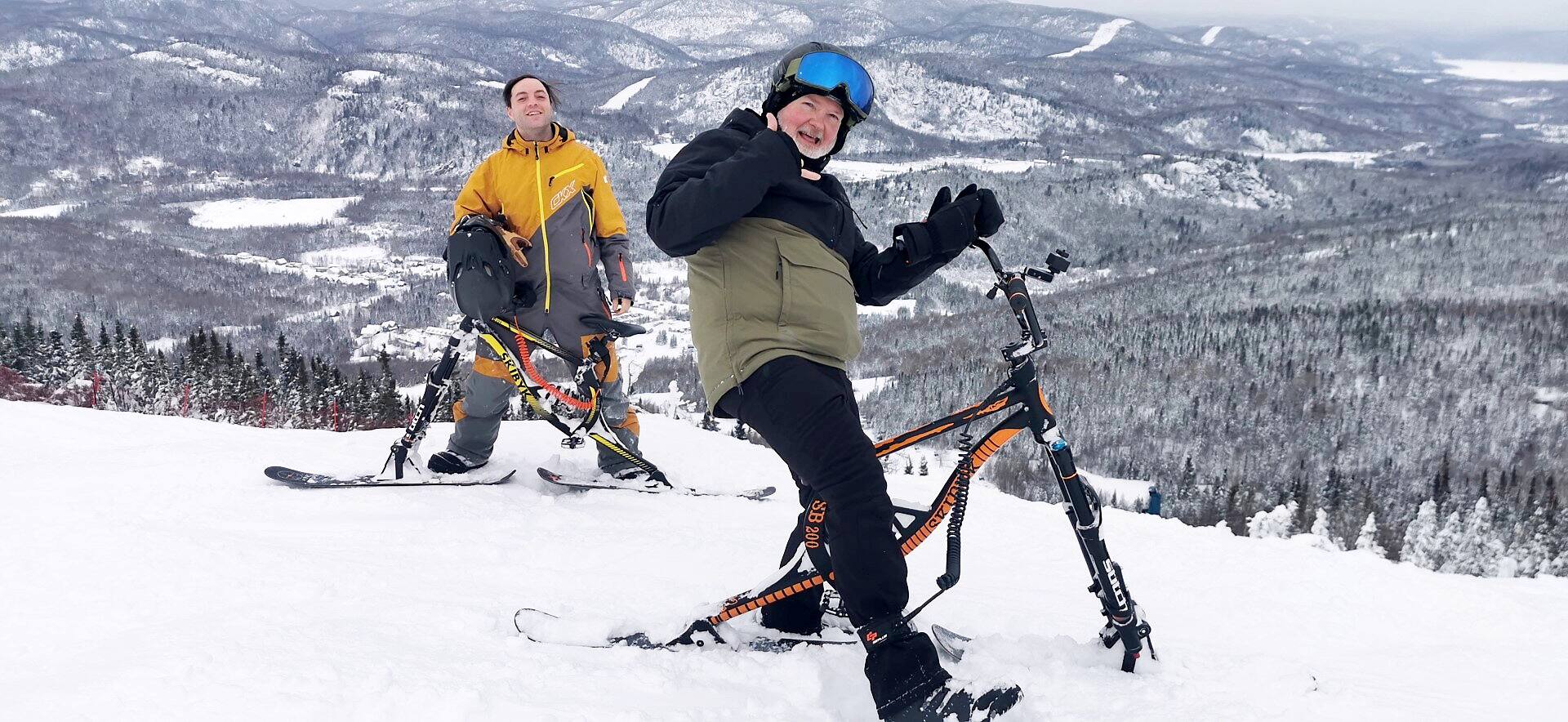 Dévaler la montagne autrement | Le Journal de Montréal