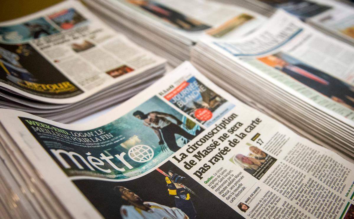 Le quotidien Métro cesse sa publication papier jusqu’en septembre | TVA ...