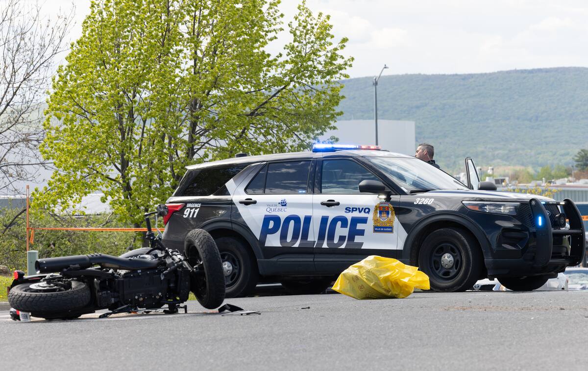 Un motocycliste a subi des blessures importantes à Saint-Augustin-de ...
