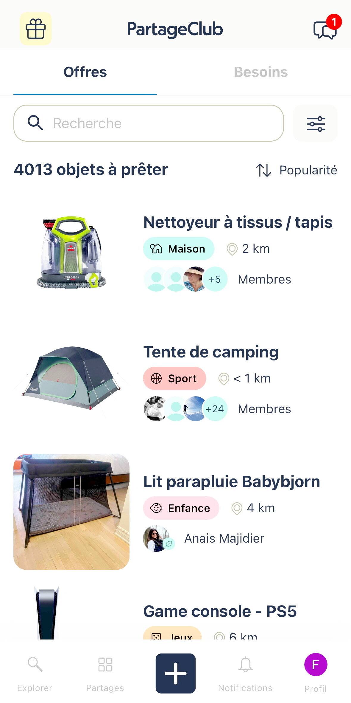 Plus besoin d’acheter: économisez gros grâce à Partage Club, un réseau ...