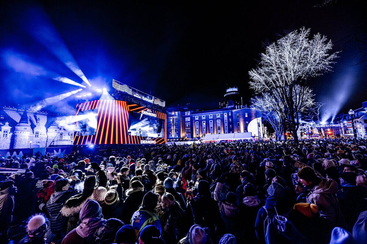 Festival Toboggan au centre-ville de Québec: record d’affluence et ...