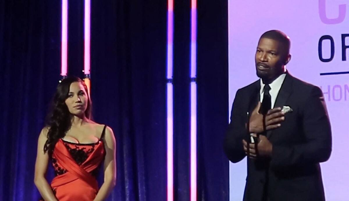 Première apparition publique de l'acteur américain Jamie Foxx après son problème de santé | JDM