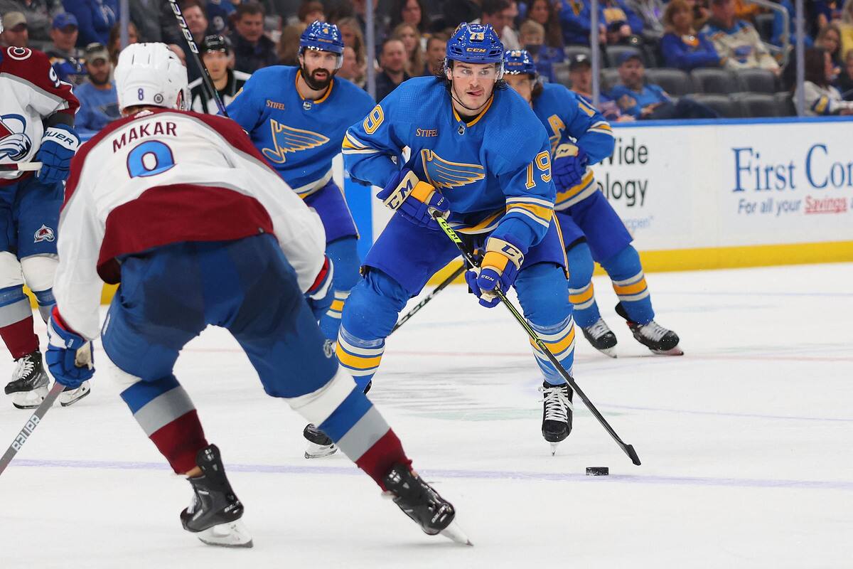 Samuel Blais a de nouveau convaincu les Blues | JDM