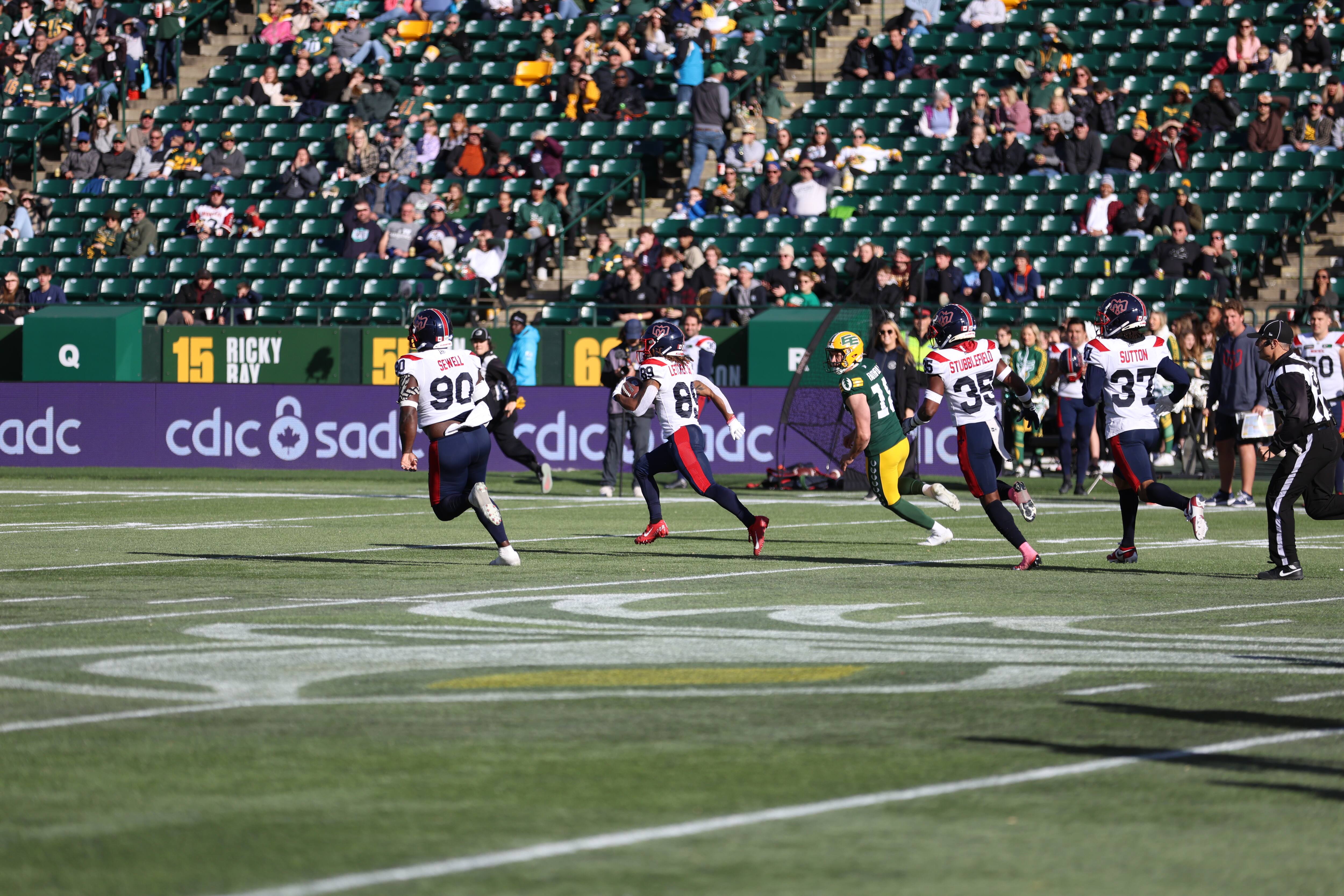 [À VOIR] Ce joueur des Alouettes semble tout droit sorti d’un jeu vidéo ...