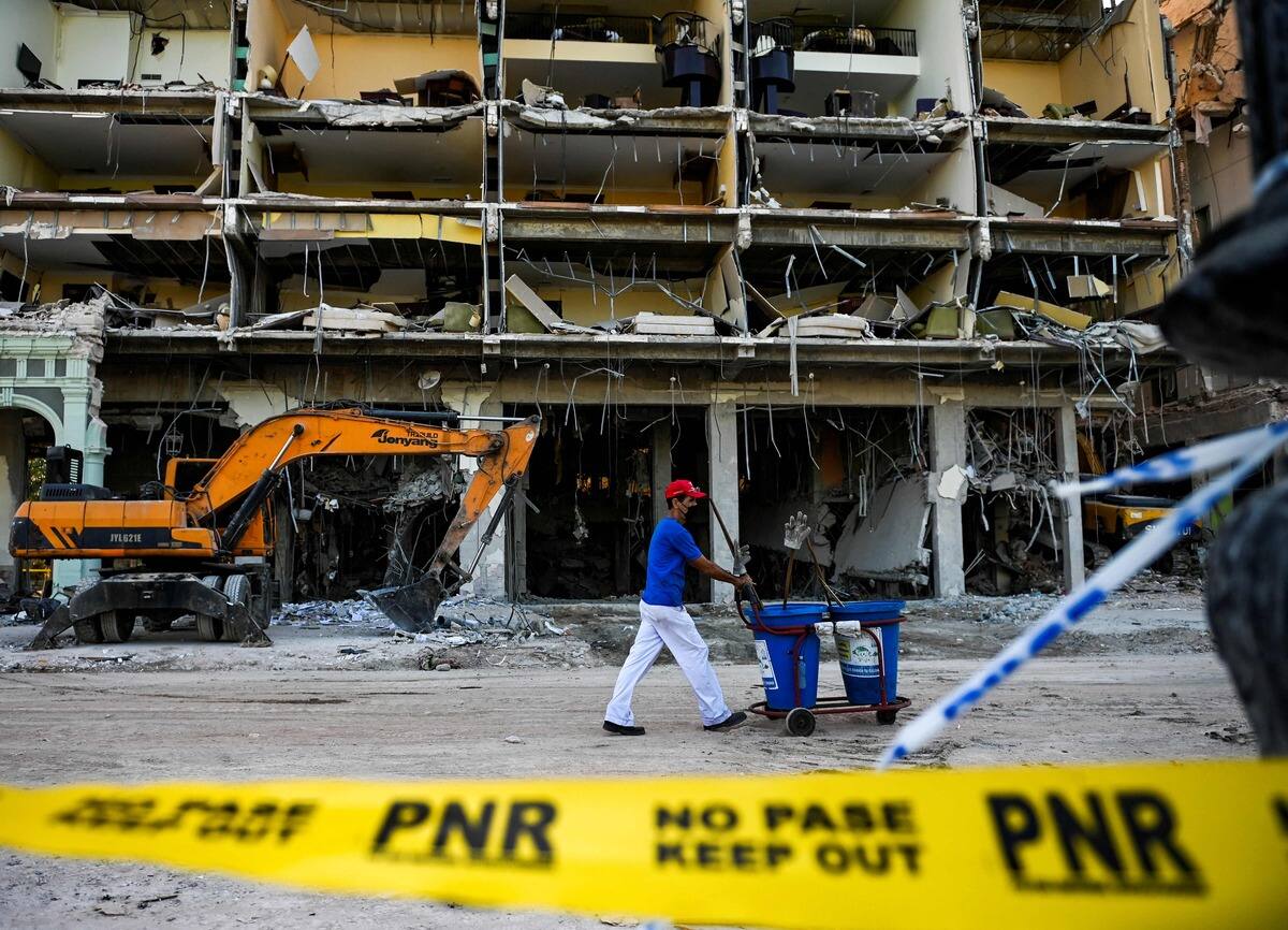 Explosion dans un hôtel à Cuba: d'autres corps extraits des décombres ...