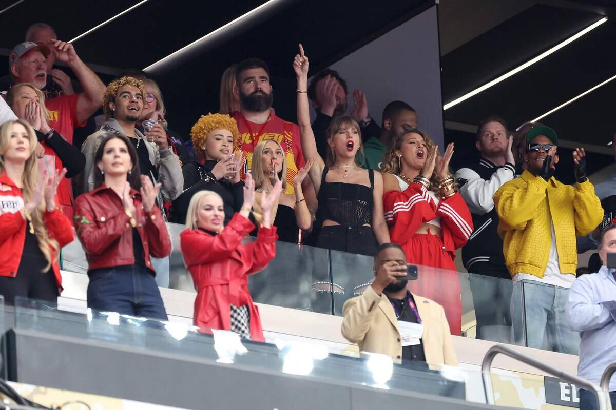 [PHOTOS] Voyez Taylor Swift voir son chum gagner le Super Bowl 2024 ...