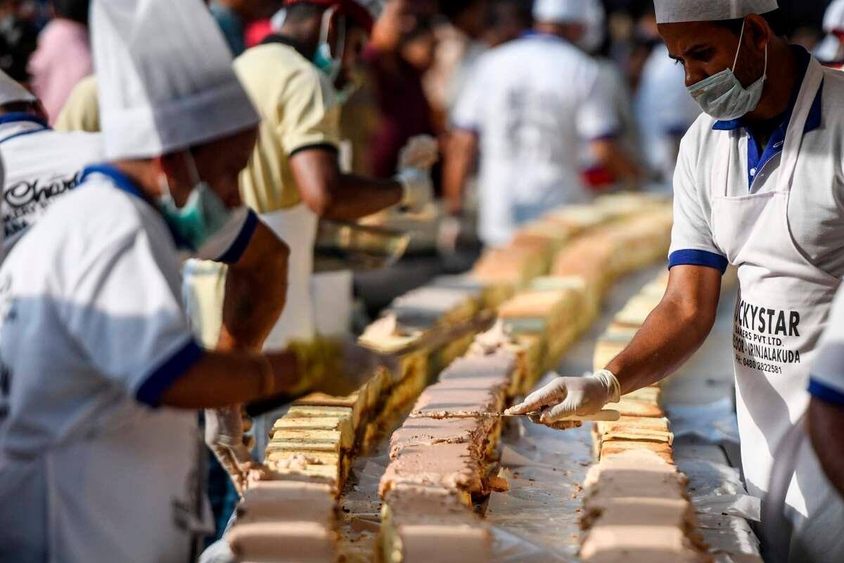 Record du plus long gâteau du monde! | TVA Nouvelles