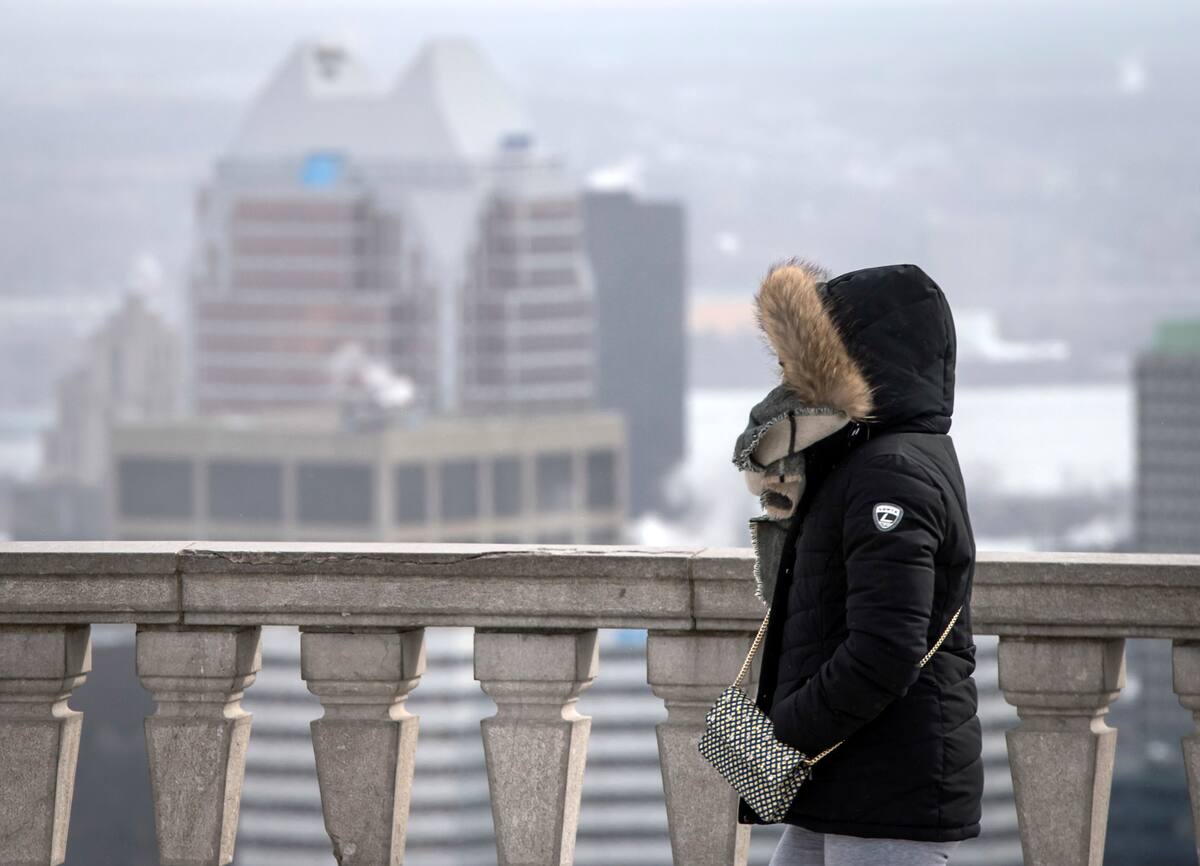 Vortex polaire: le froid extrême se poursuit mardi au Québec | TVA ...