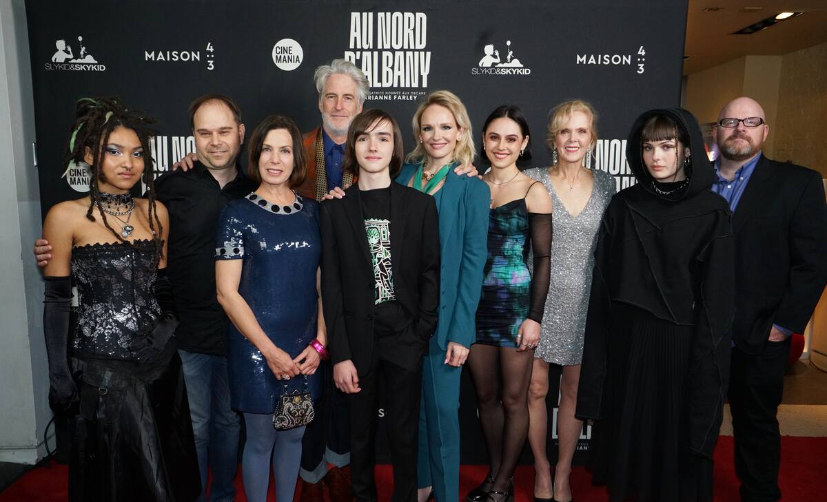 Sur le tapis rouge du film Au nord d’Albany | JDQ