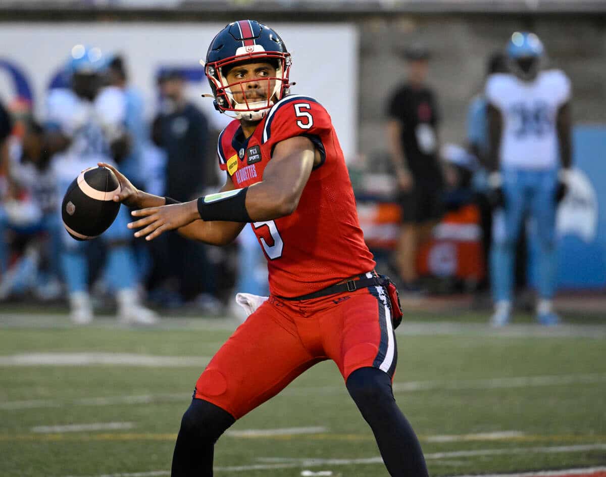 Aucune excuse pour Caleb Evans chez les Alouettes de Montréal | JDM