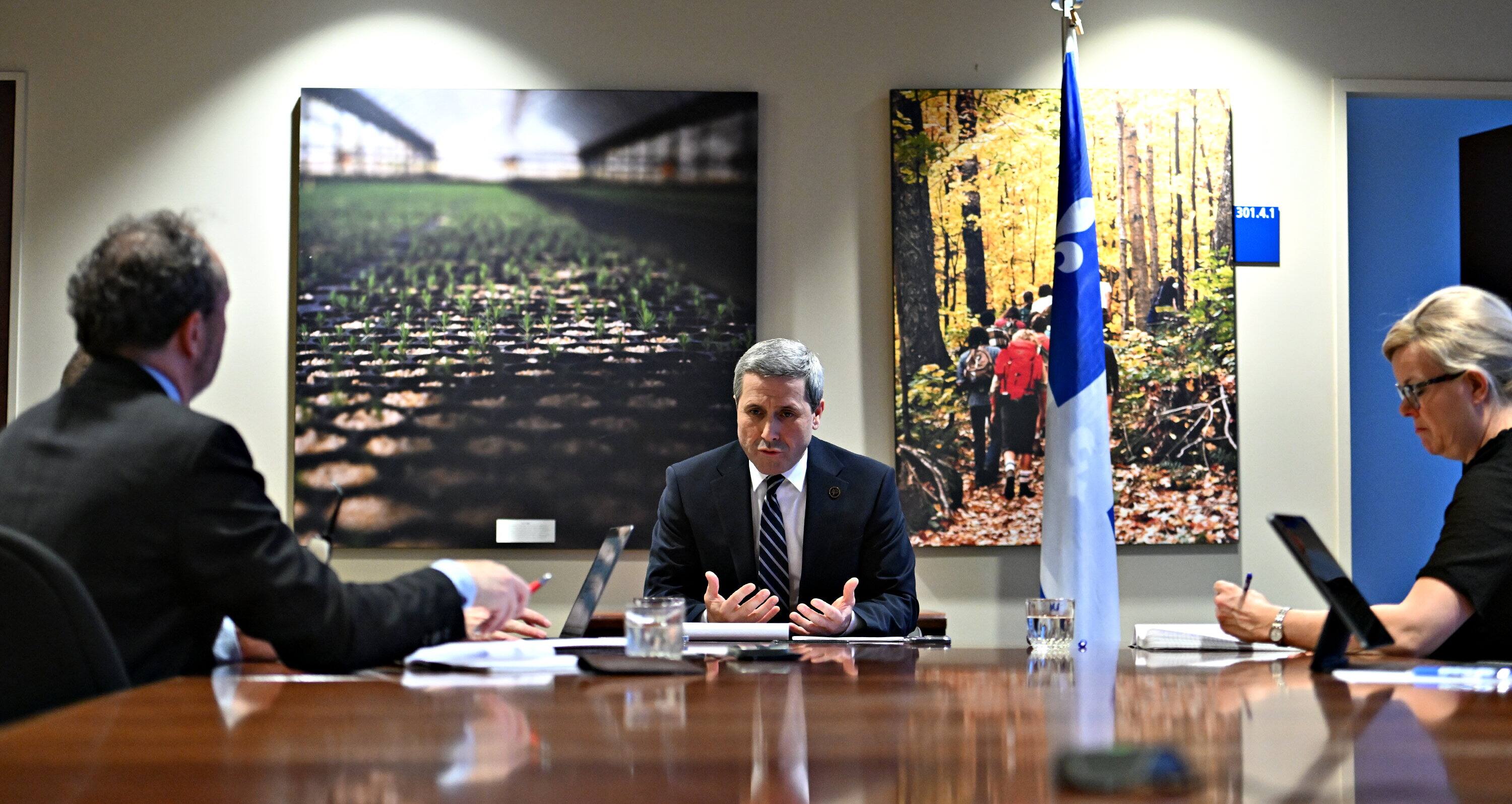 Le ministre Jean-François Simard veut un «effet tremplin» pour relancer ...