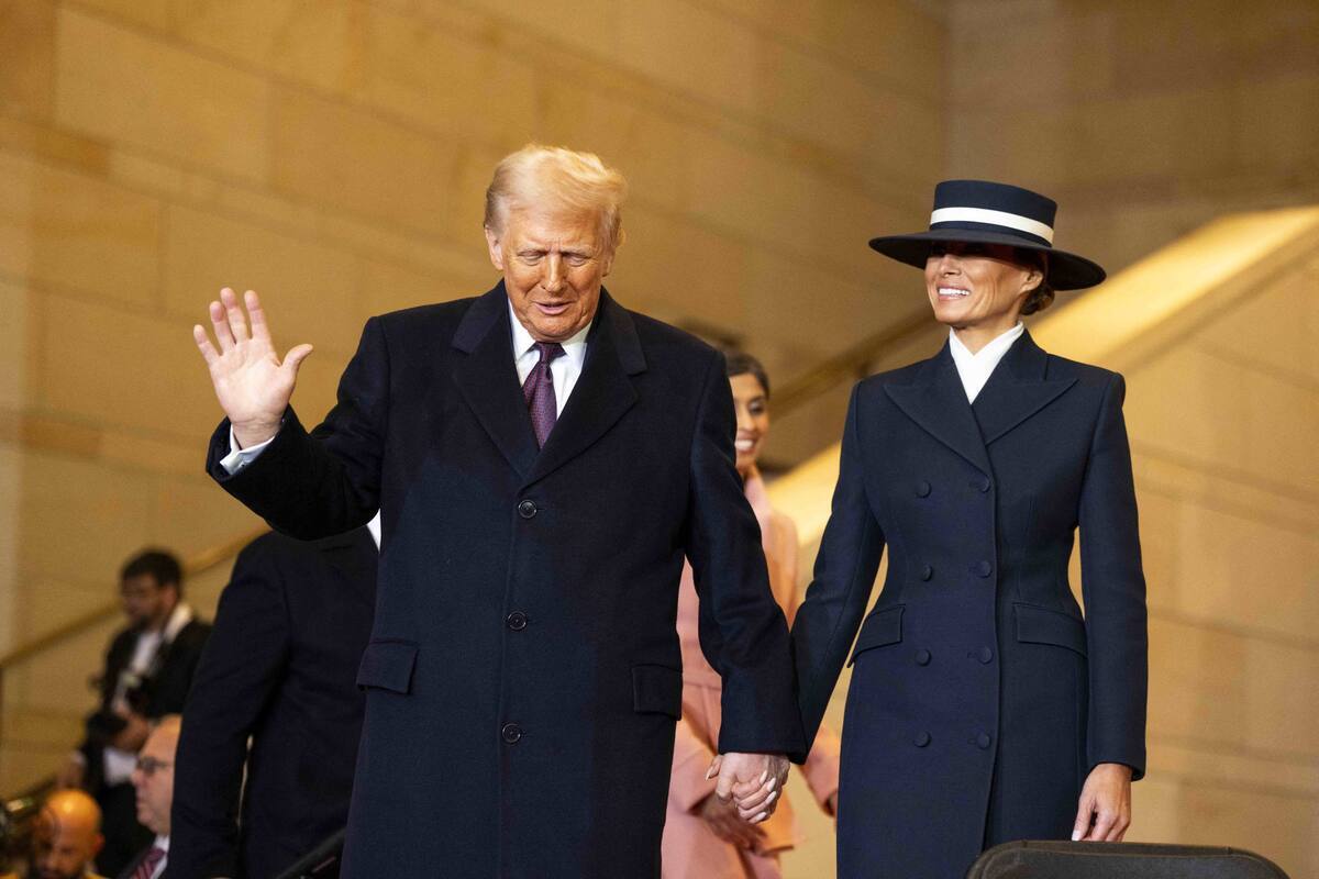 EN IMAGE | Le portrait officiel de la première dame, Melania Trump ...