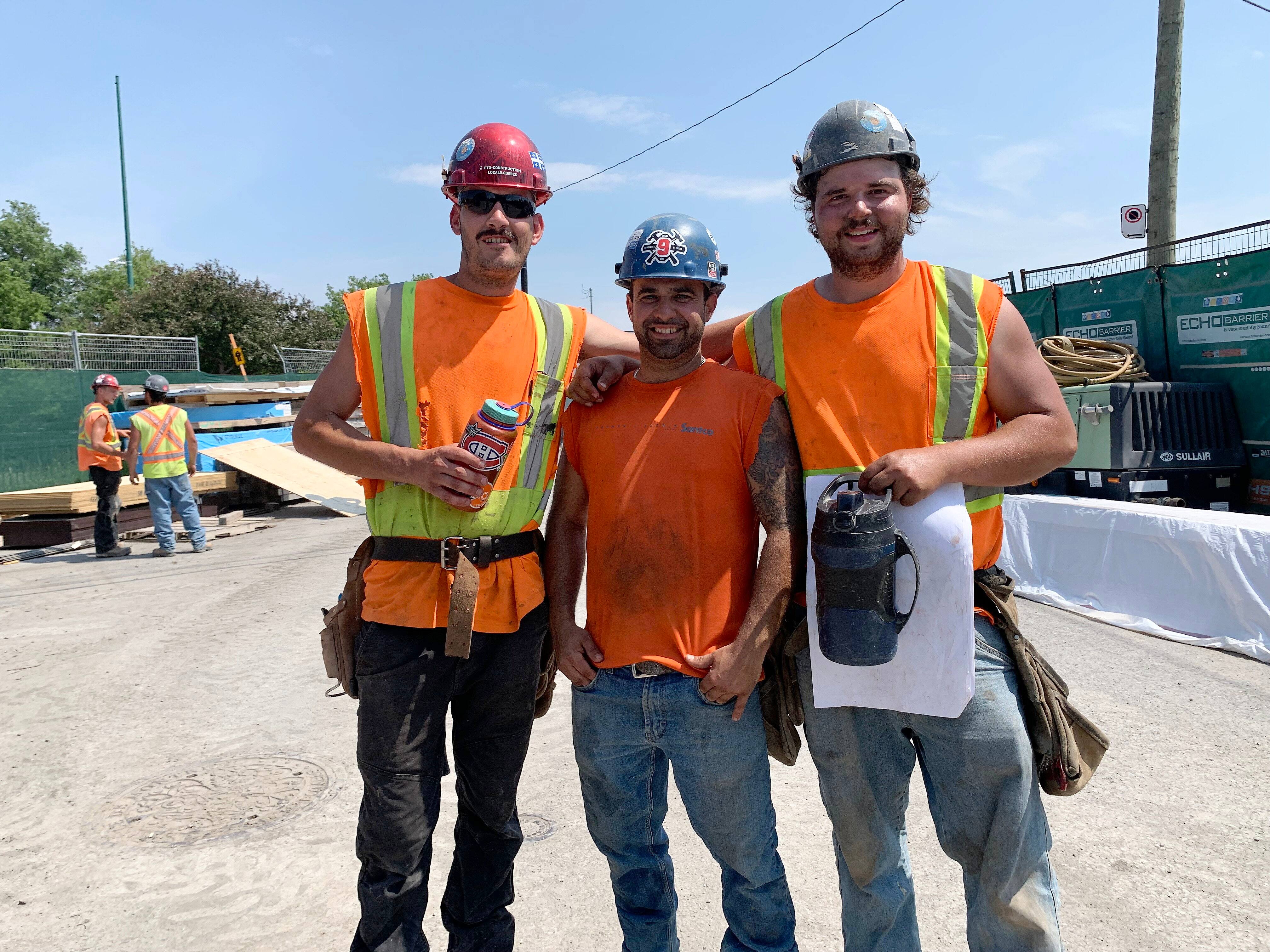 Très chaud pour travailler dehors: la chaleur extrême s'installe au ...