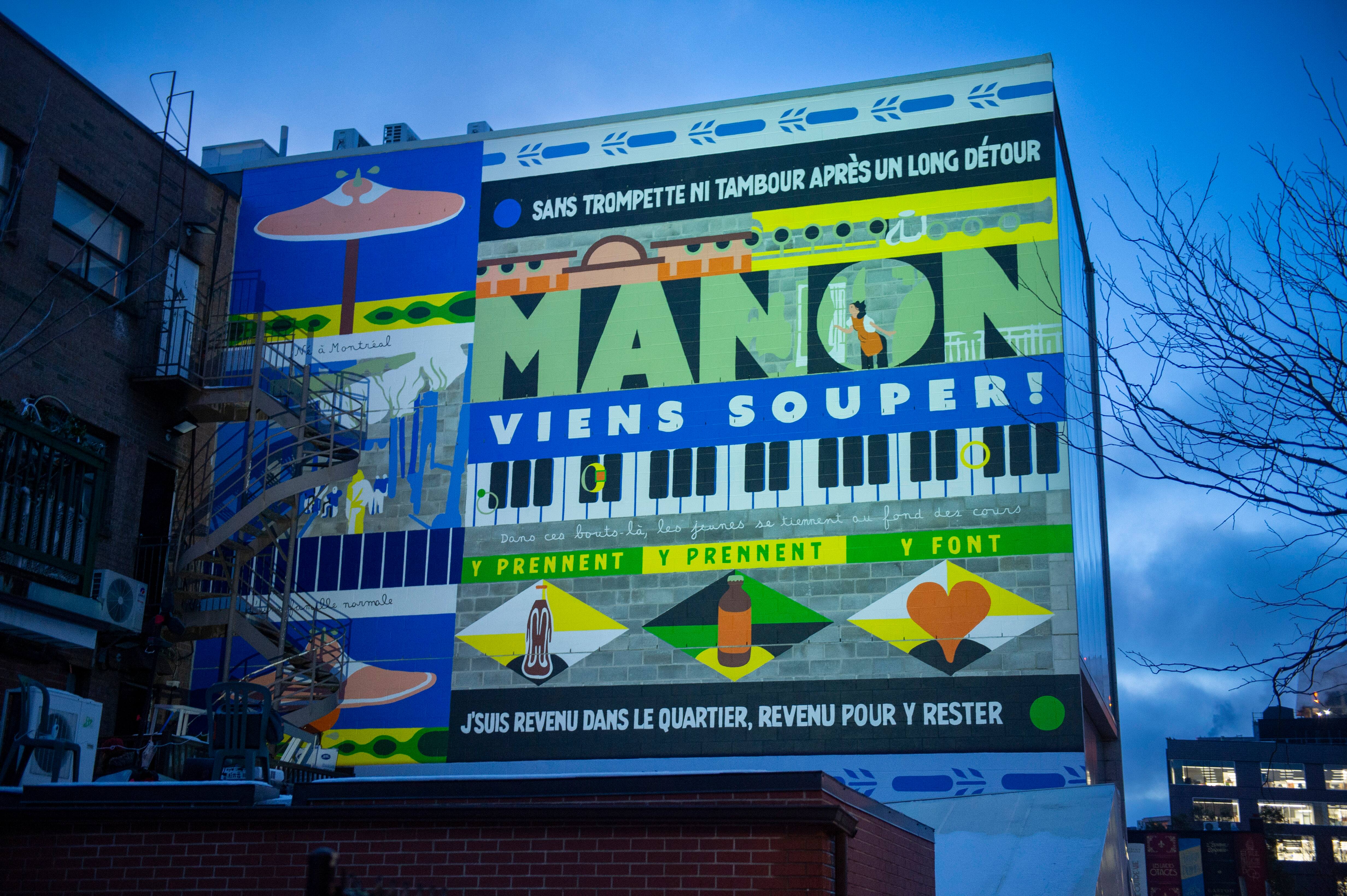 Une murale de Beau Dommage pour l’antenne montréalaise du Centre ...