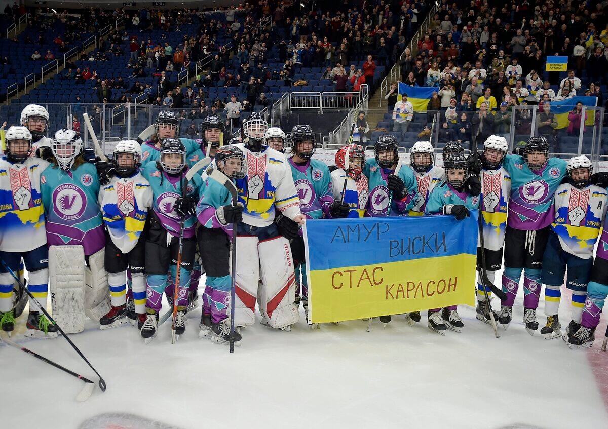 Tournoi pee-wee: le parcours inspirant de l’Ukraine prend fin - TVA Sports