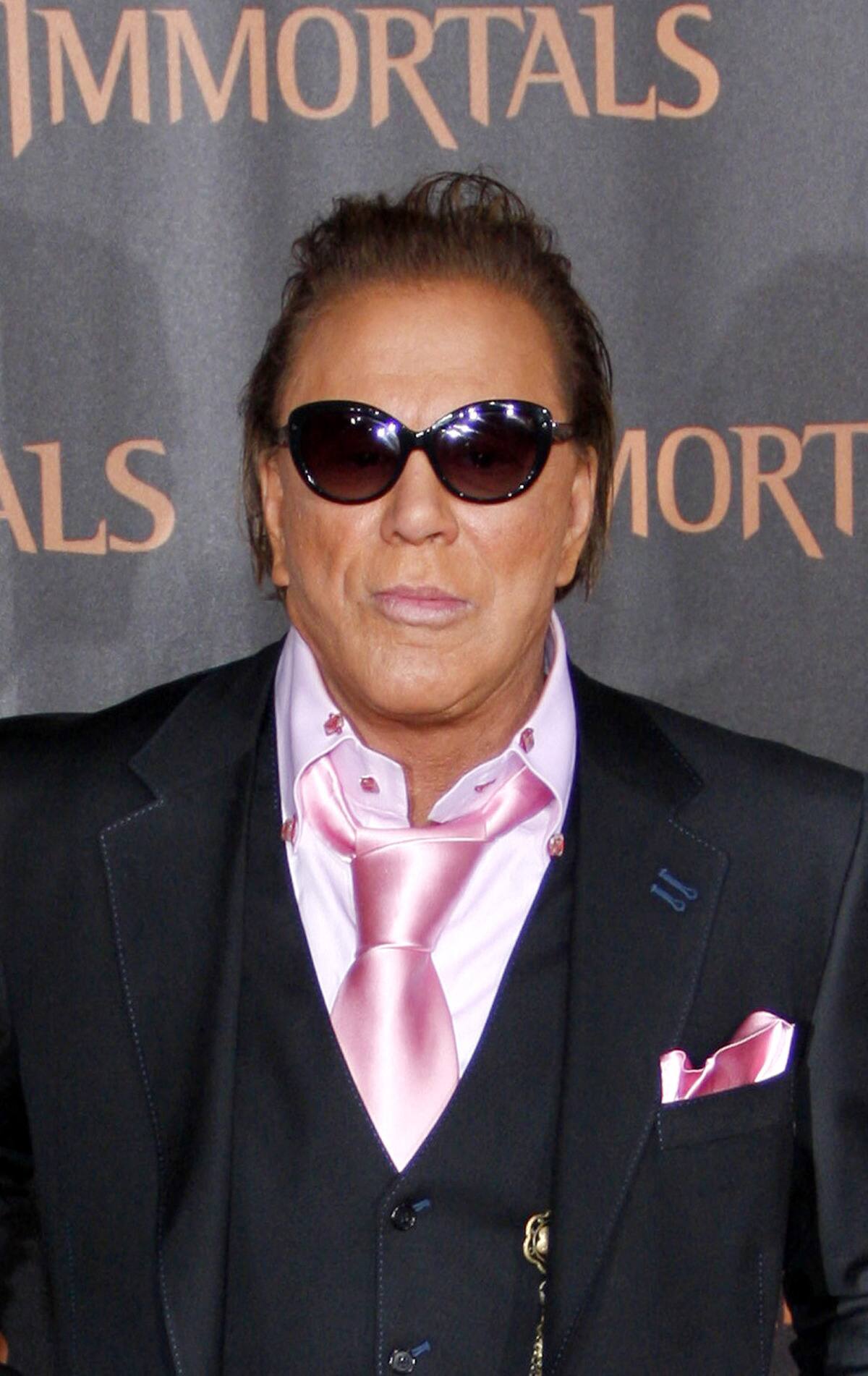 Mickey Rourke expulsé de «Celebrity Big Brother» pour ses propos ...