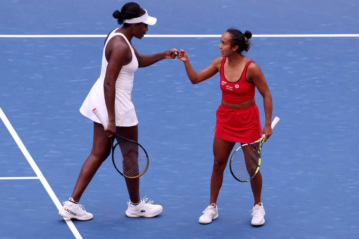 US Open | «La même énergie que Serena»: Leylah Fernandez signe une victoire avec son idole Venus ...
