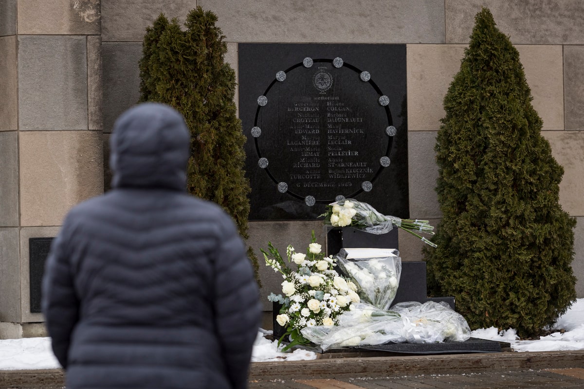 Montréal se souvient des 14 victimes de Polytechnique | TVA Nouvelles