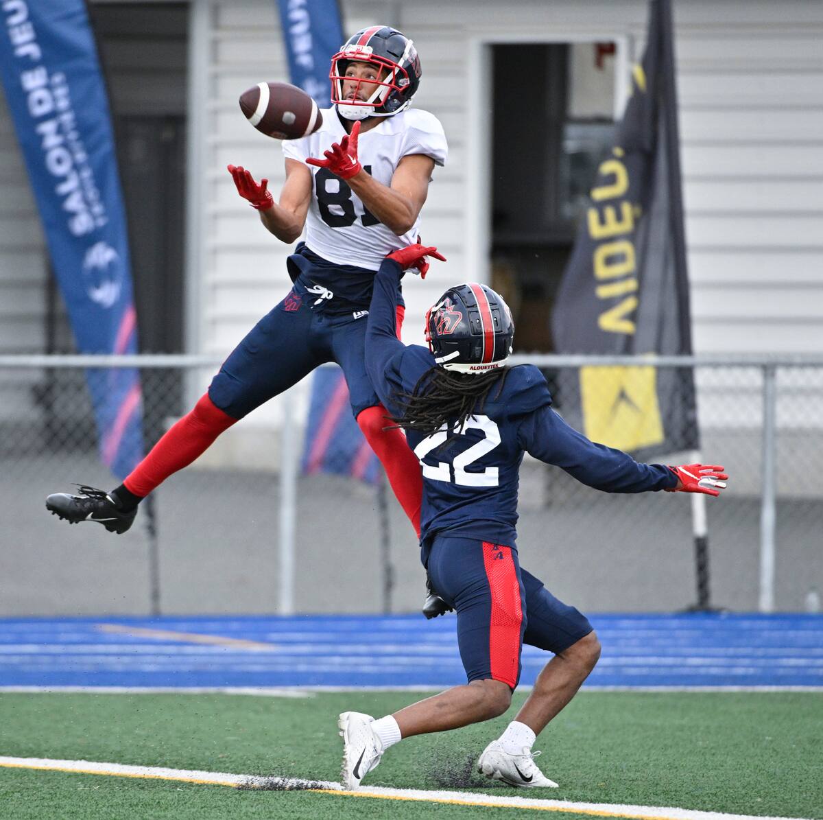 Austin Mack marque des points au camp des Alouettes | JDM