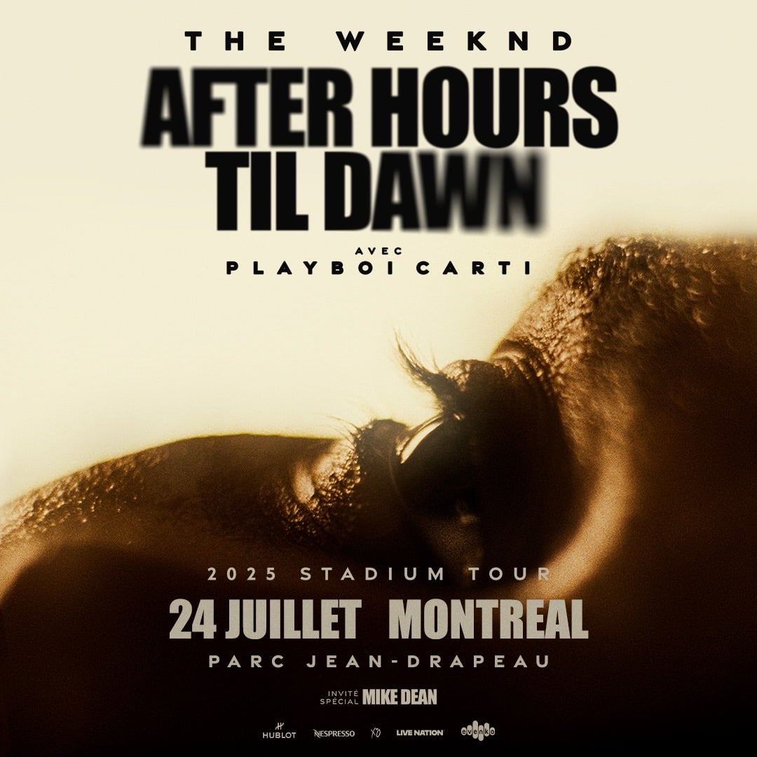 The Weeknd s’arrêtera à Montréal dans le cadre de sa nouvelle tournée | JDM