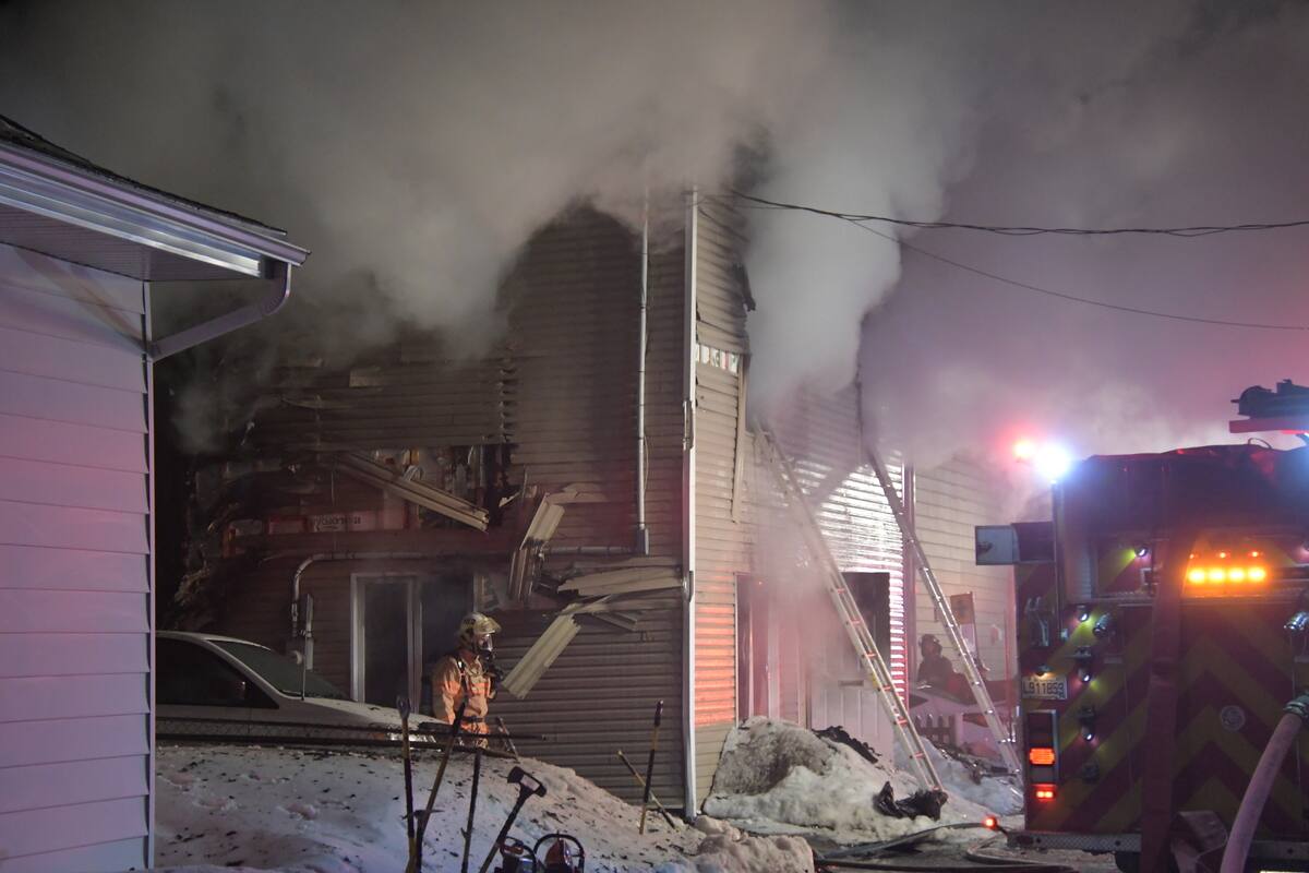 Trois blessés graves dans un incendie à Lévis | JDQ