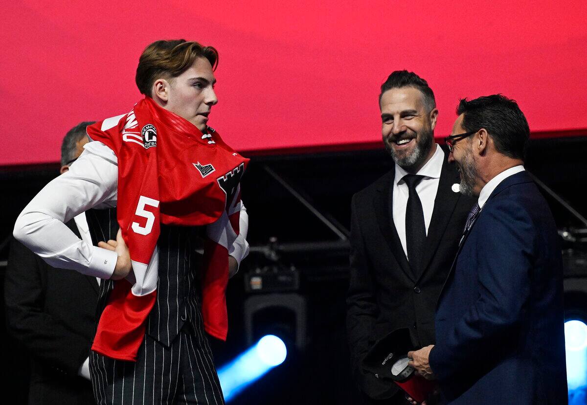 Repêchage LHJMQ: Alexis Joseph est le tout premier choix - TVA Sports