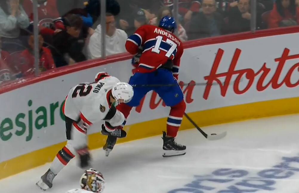 À VOIR: Josh Anderson a peut-être pris une décision qui a sauvé sa ...