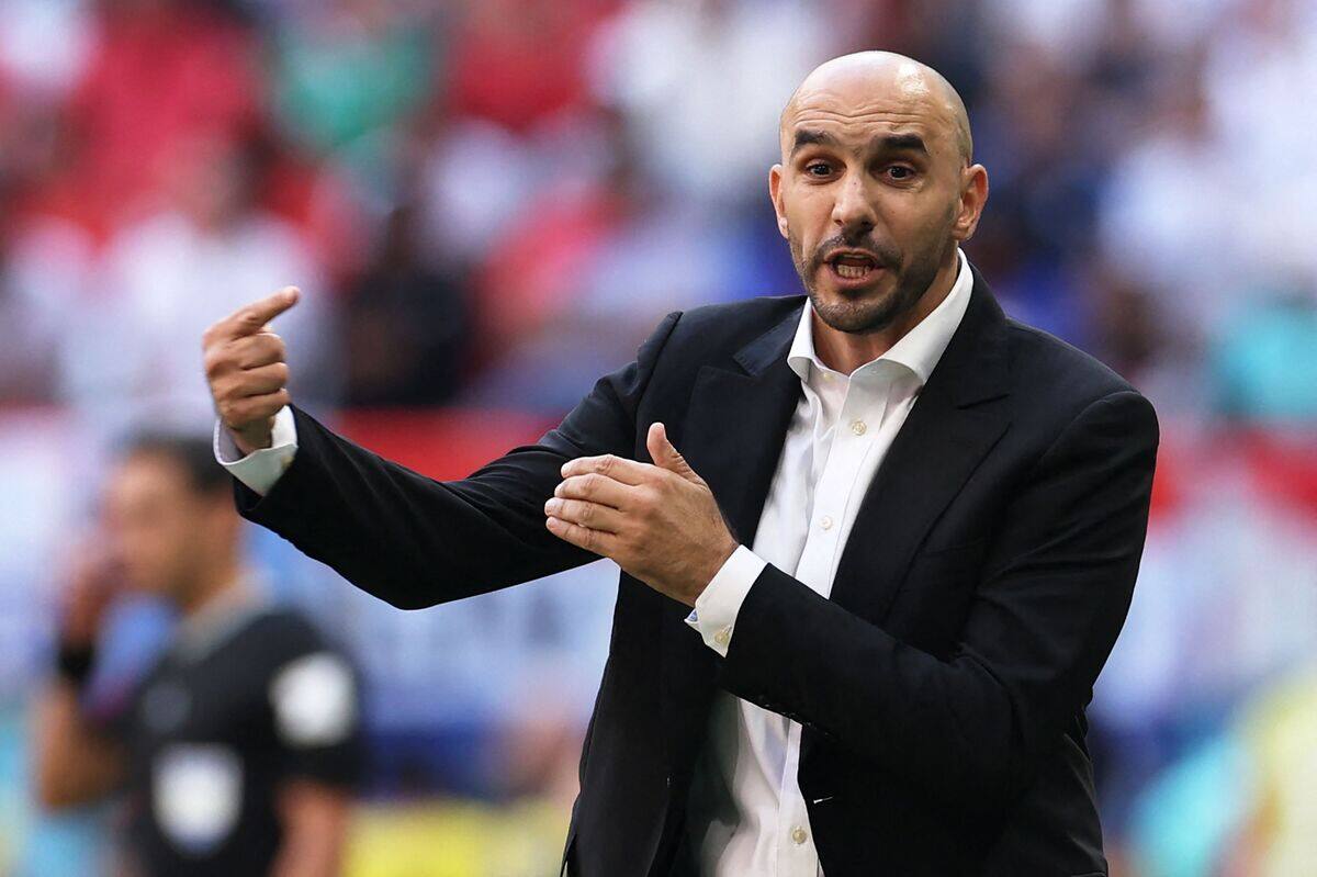 Coupe du monde de soccer: Walid Regragui, l'entraîneur rock star du ...
