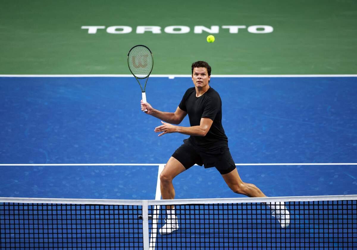 VIDÉO | Omnium Banque Nationale de Toronto: Milos Raonic cause une ...