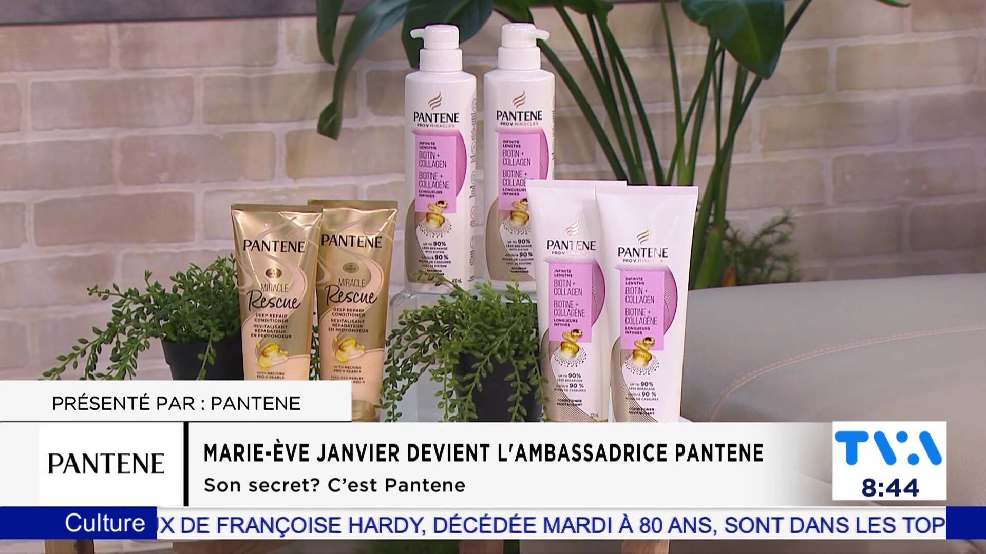 MARIE-ÈVE JANVIER DEVIENT L'AMBASSADRICE PANTENE | Salut Bonjour