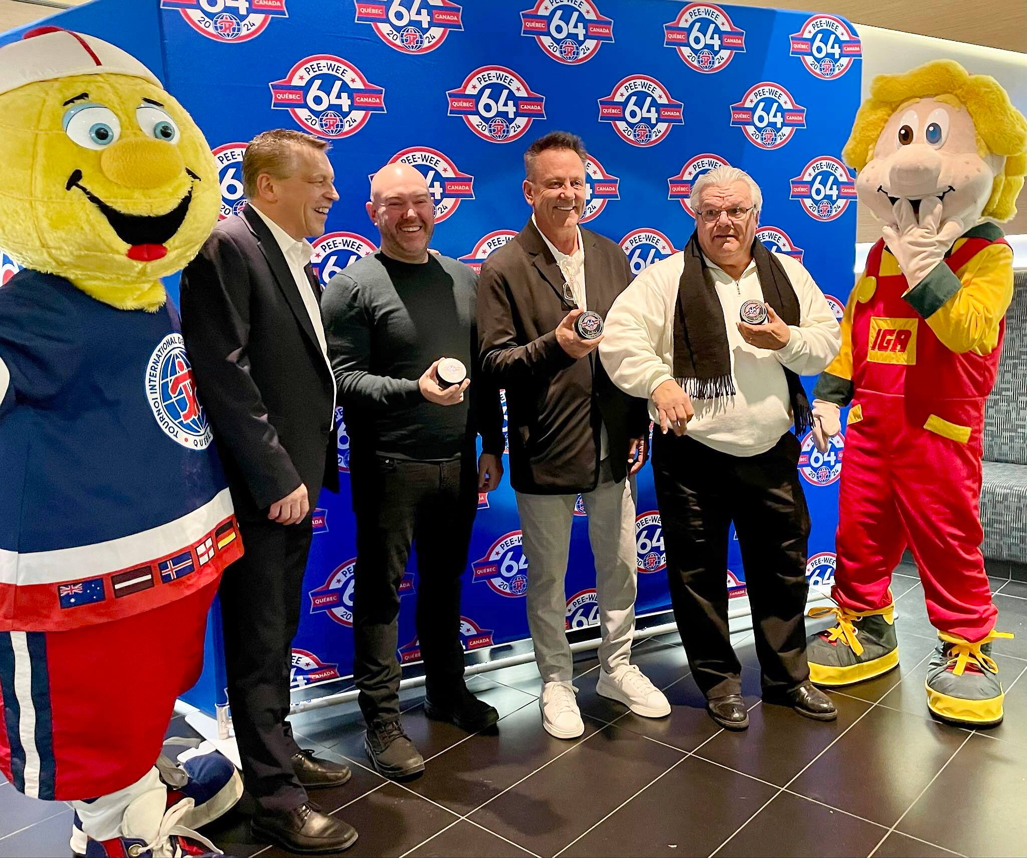 Un lancer frappé dans un filet désert? La légende du hockey Marcel ...