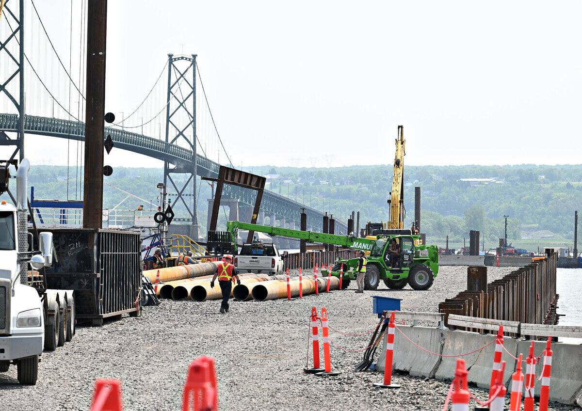 Le chantier du nouveau pont de l’Île-d’Orléans passe à la vitesse ...