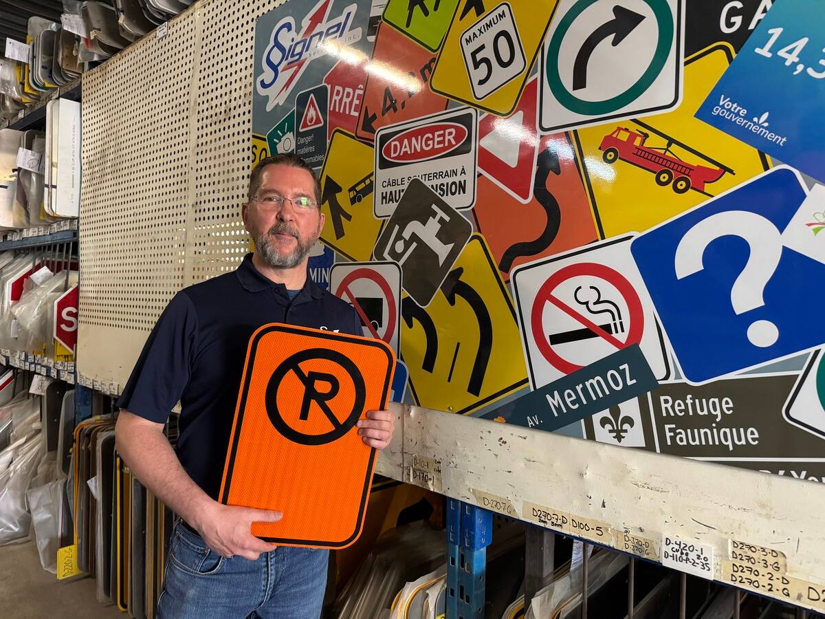 Le Québec, champion de la variété de panneaux routiers | TVA Nouvelles