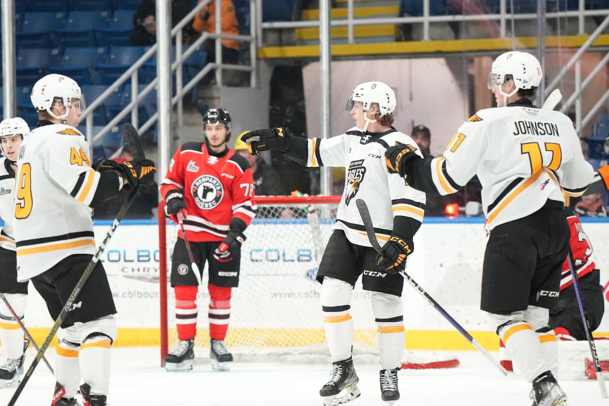 LHJMQ : Une jeune gardienne invitée au camp des Eagles - TVA Sports