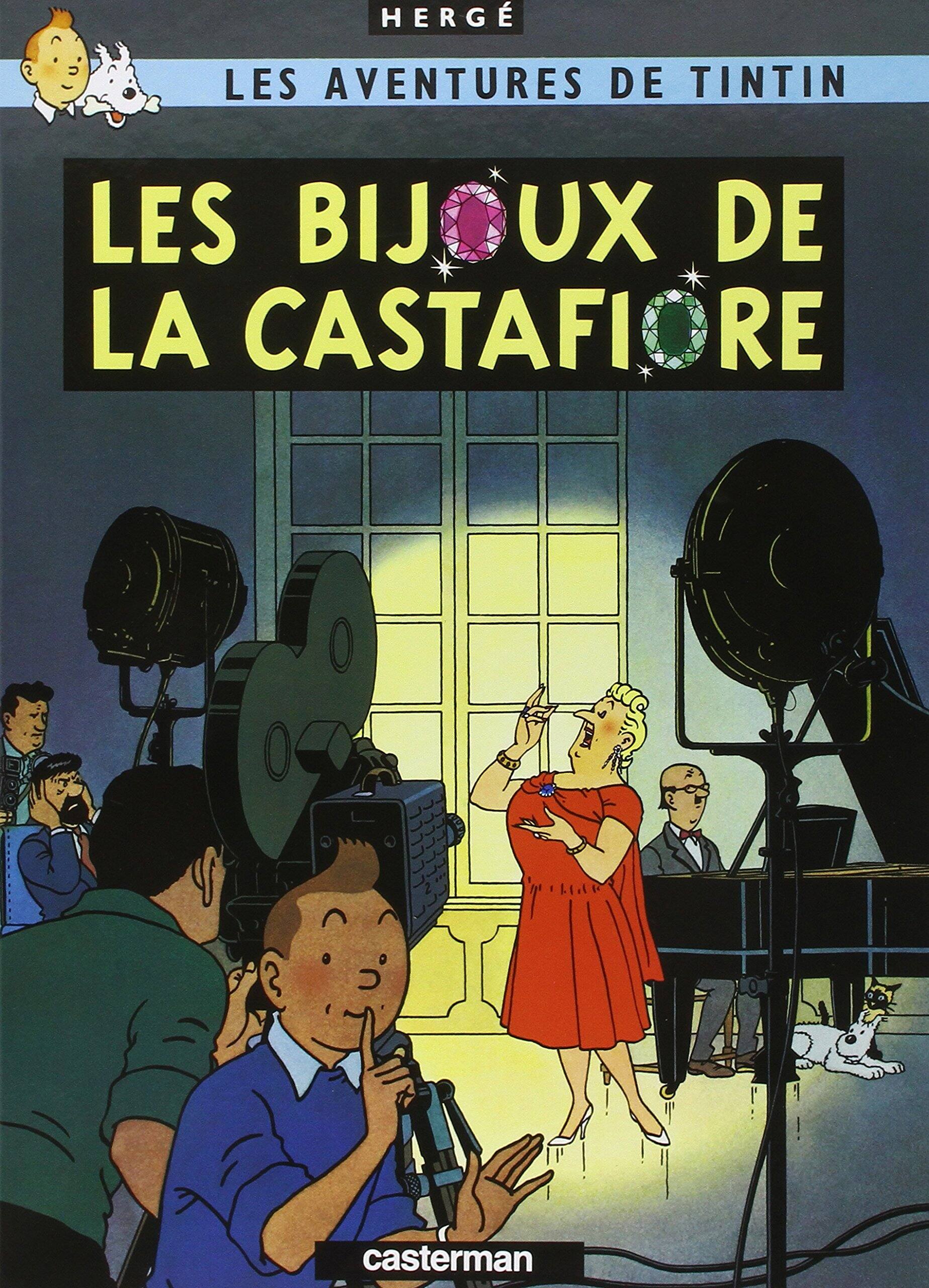 «Les Bijoux de la Castafiore» de Tintin republié avec les dessins d’origine | TVA Nouvelles