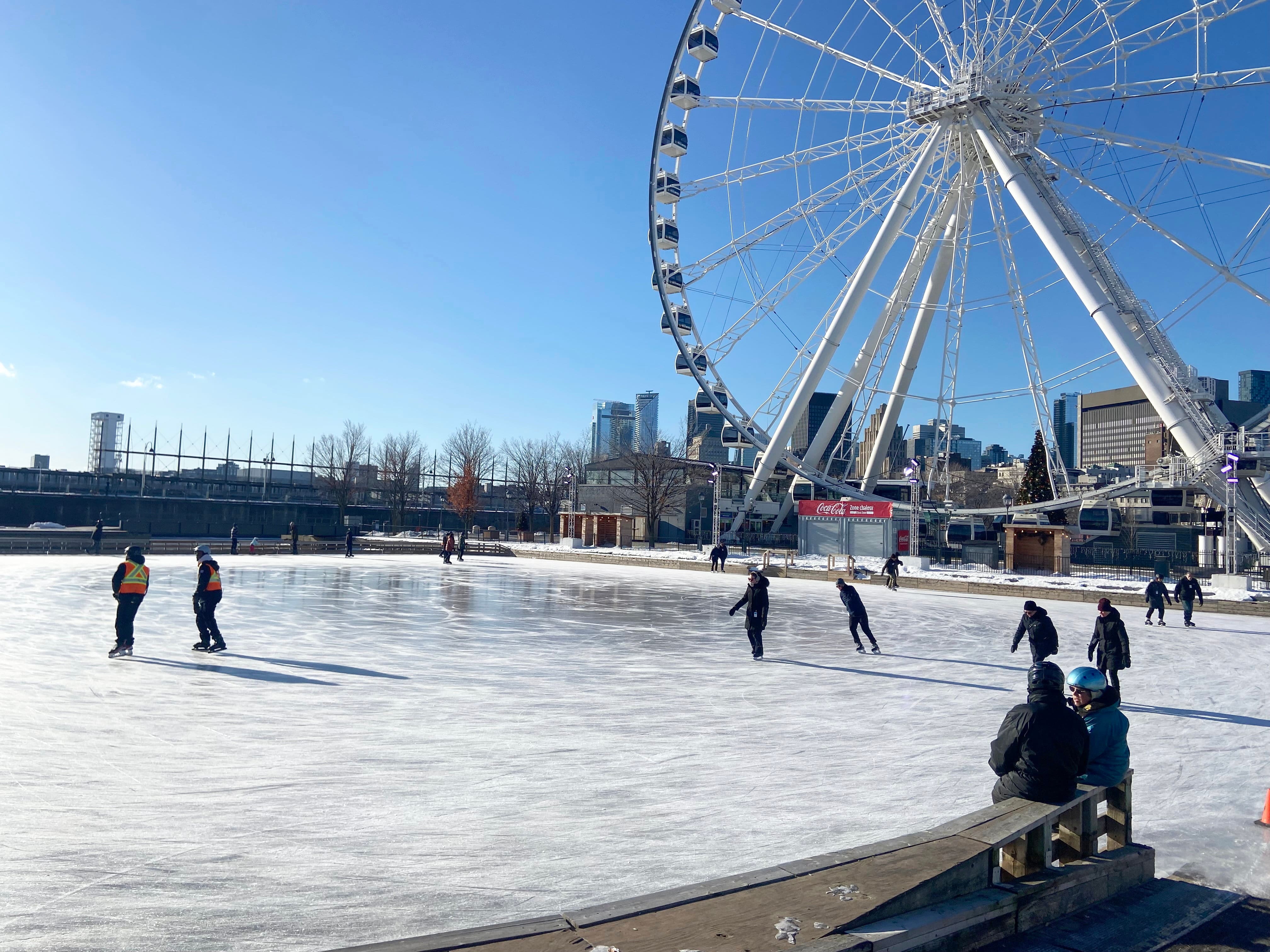 La fin pour la patinoire du Vieux-Port de Montréal ouverte depuis 1992 ...