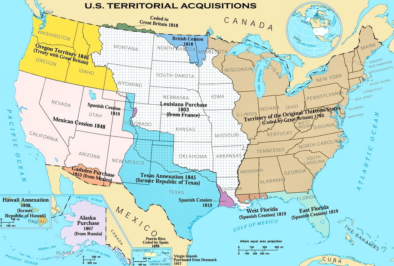 Le tracé de notre frontière avec les États-Unis qui suit le 49e ...
