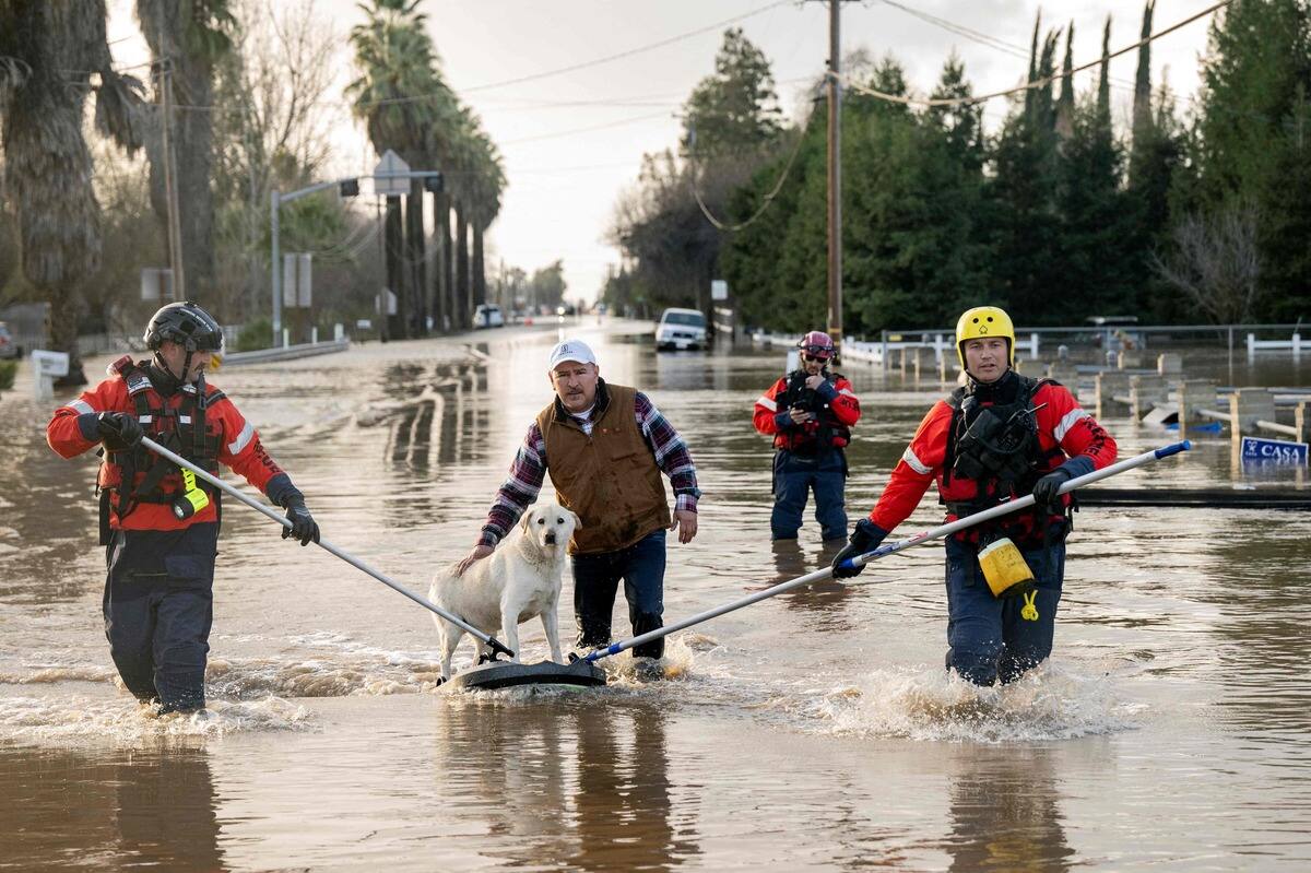 Des «inondations catastrophiques» attendues en Californie à cause d’une ...