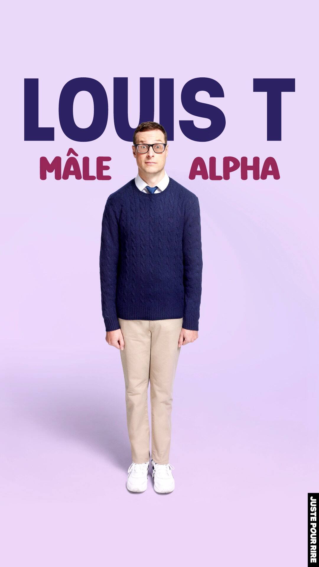 Louis T annonce son nouveau spectacle, «Mâle Alpha» | JDM
