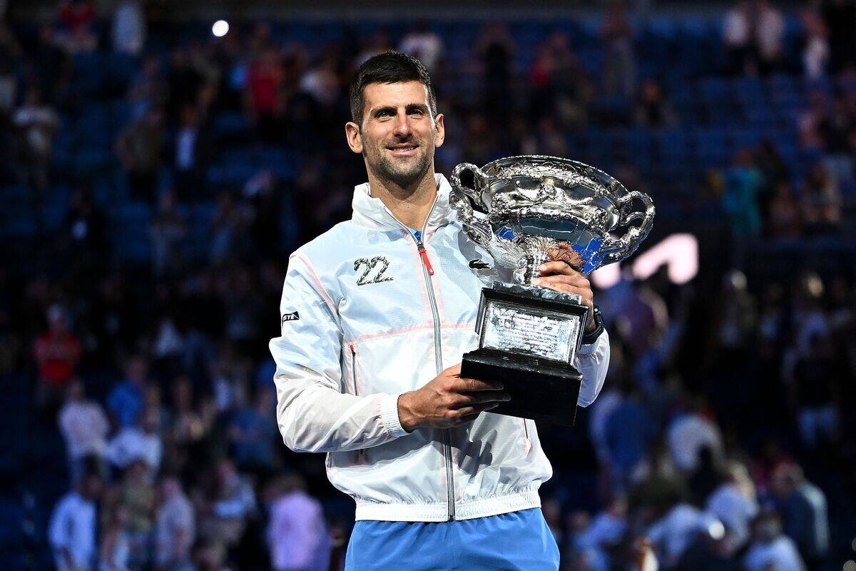 Novak Djokovic égale un record de Steffi Graf - TVA Sports