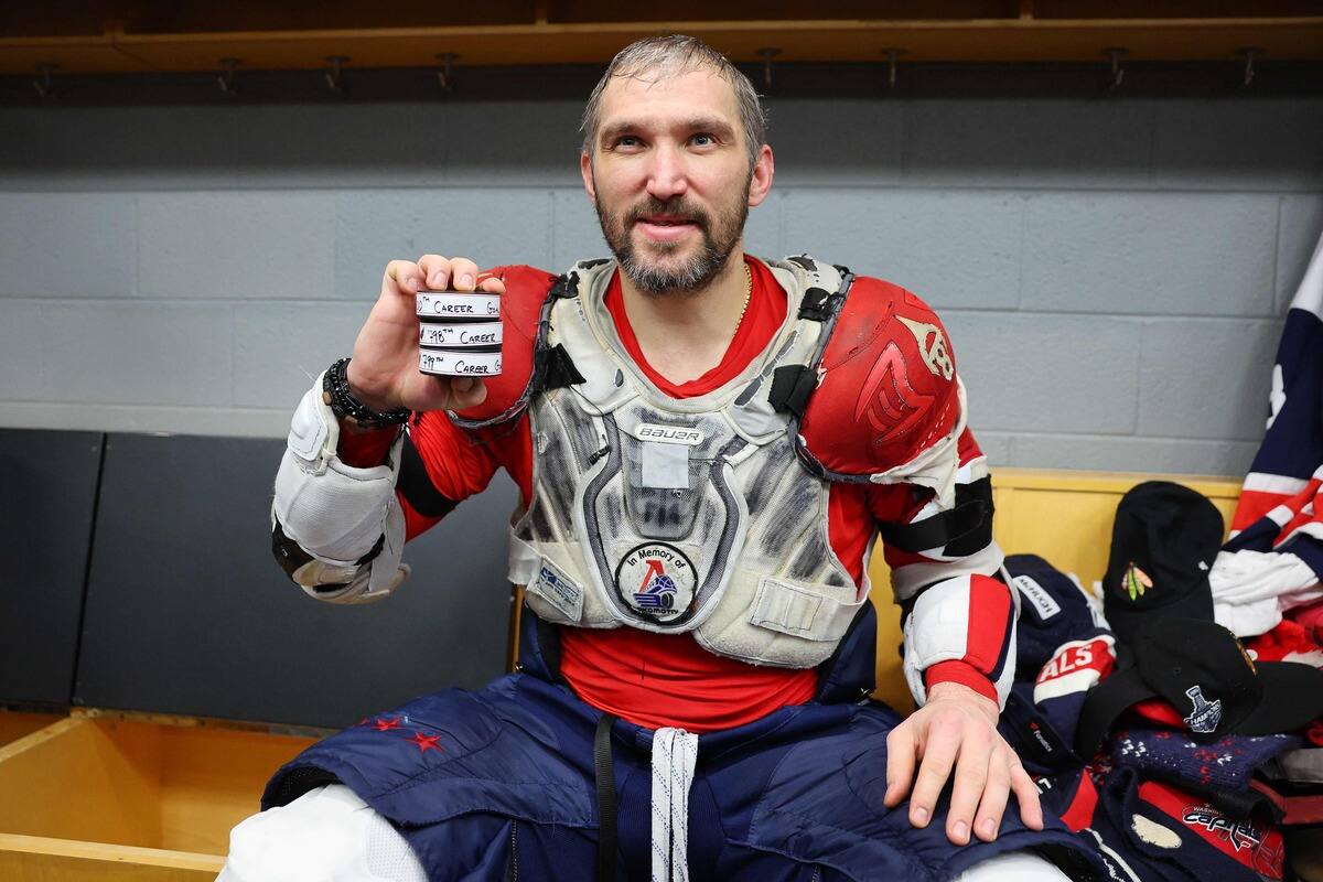 Ovechkin et la course au record: «C’est bon pour le hockey», selon ...