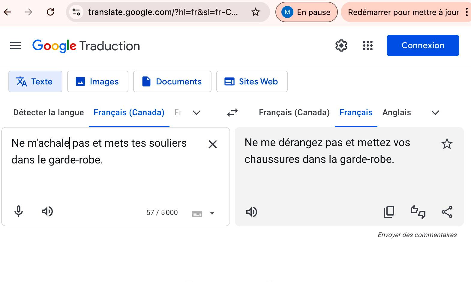 «Achaler», «magasiner», «capoter», «tabarnac»: Google traduit ...