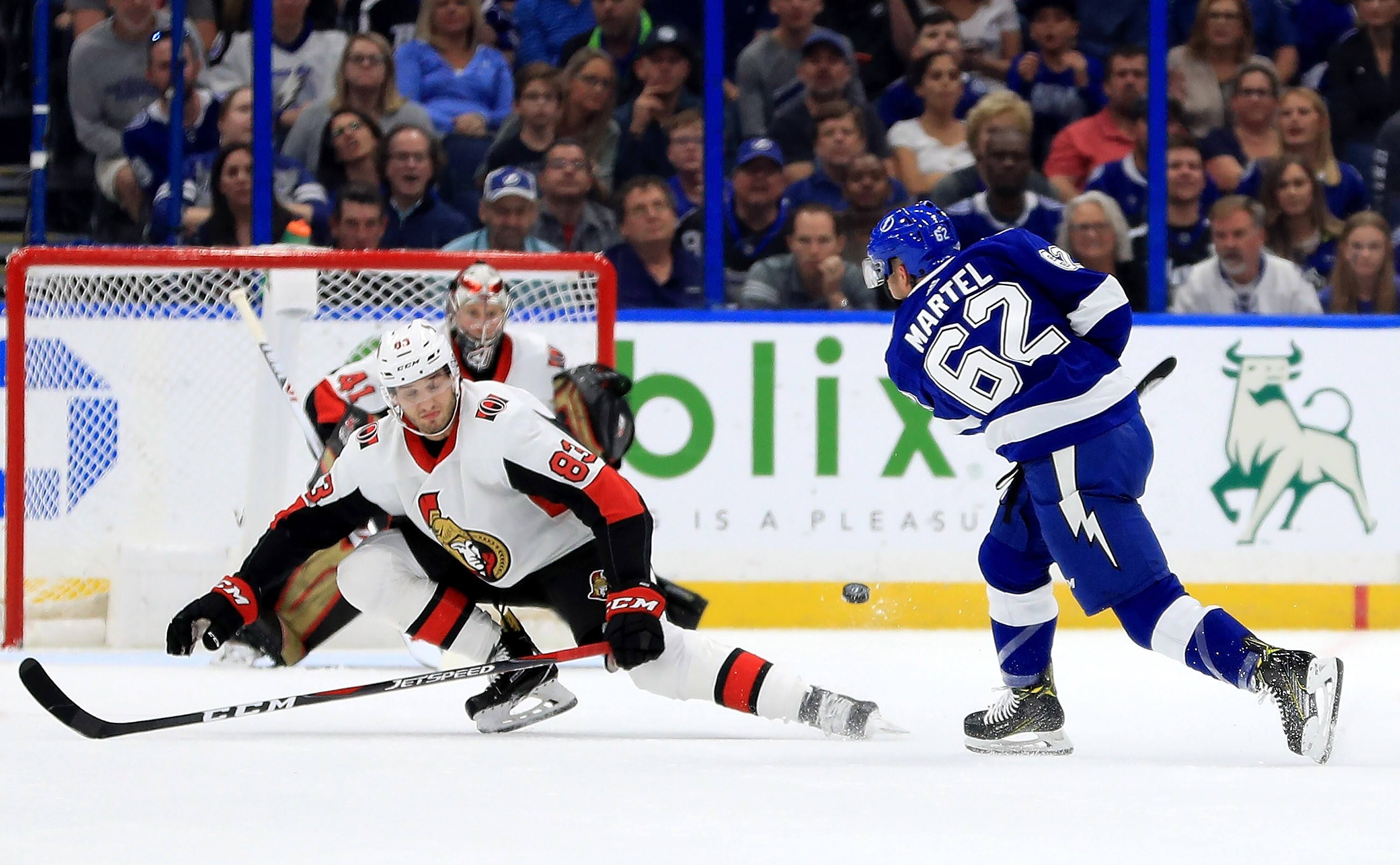 Danick Martel impliqué dans un échange tout floridien - TVA Sports