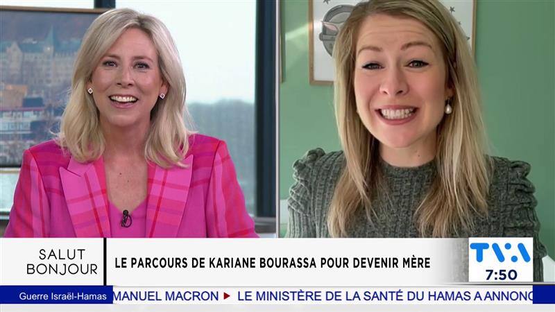 BUZZ | KARIANNE BOURASSA VA ÊTRE MAMAN | Salut Bonjour